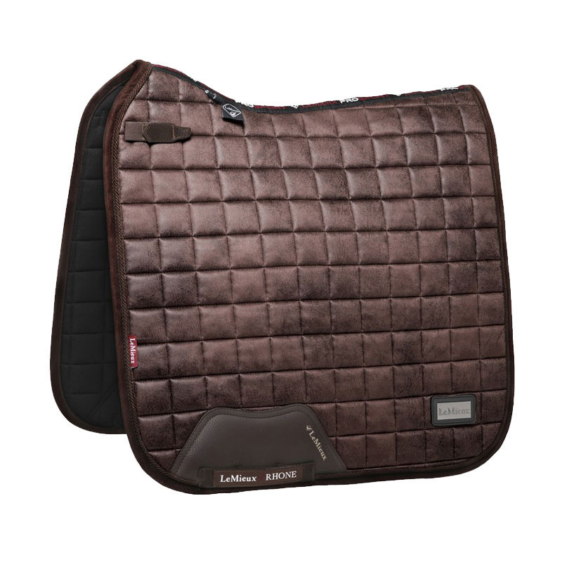 Tapis de selle Rhone Square Dressage LeMieux - Equipement cheval