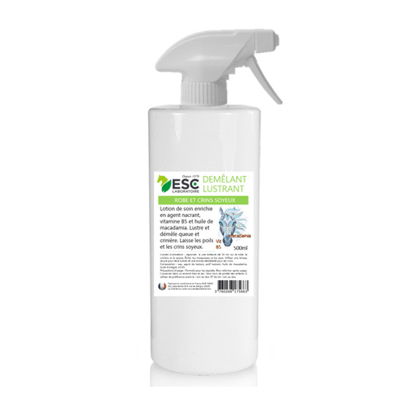 Spray démêlant lustrant 500 ml ESC