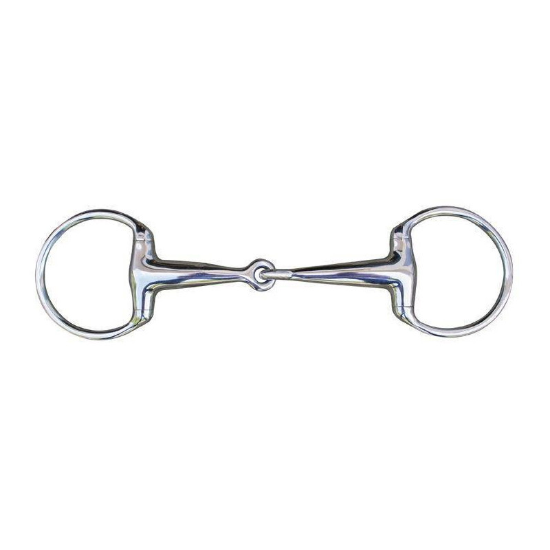 Mors à olive 20 mm inox massif HKM - Equipement cheval